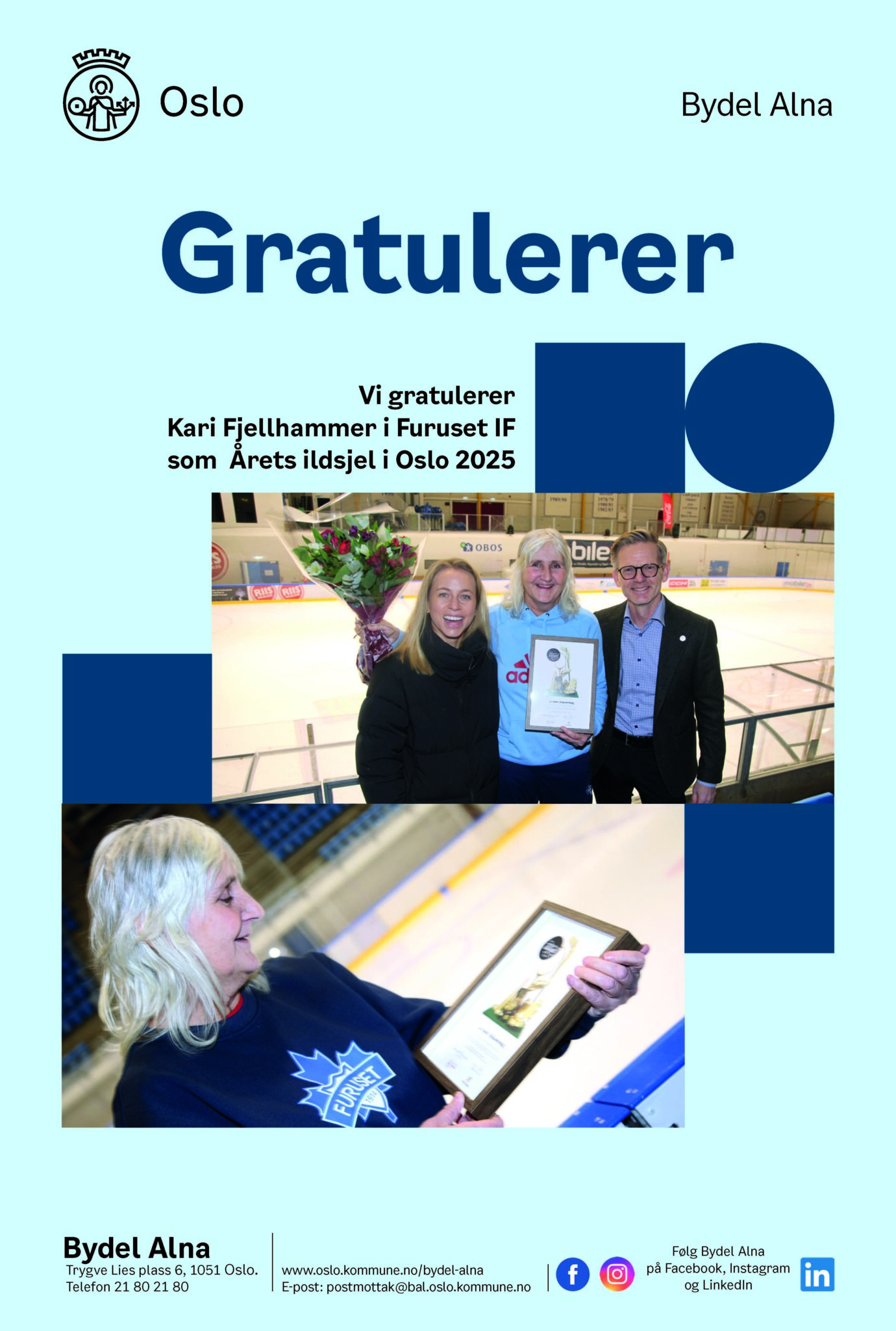 Informasjon fra Bydel Alna desember 2025 – Groruddalen